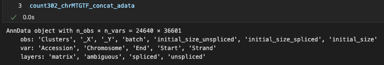 scv.pp.filter_and_normalize warned "Did not normalise X" even though the input data were not ...