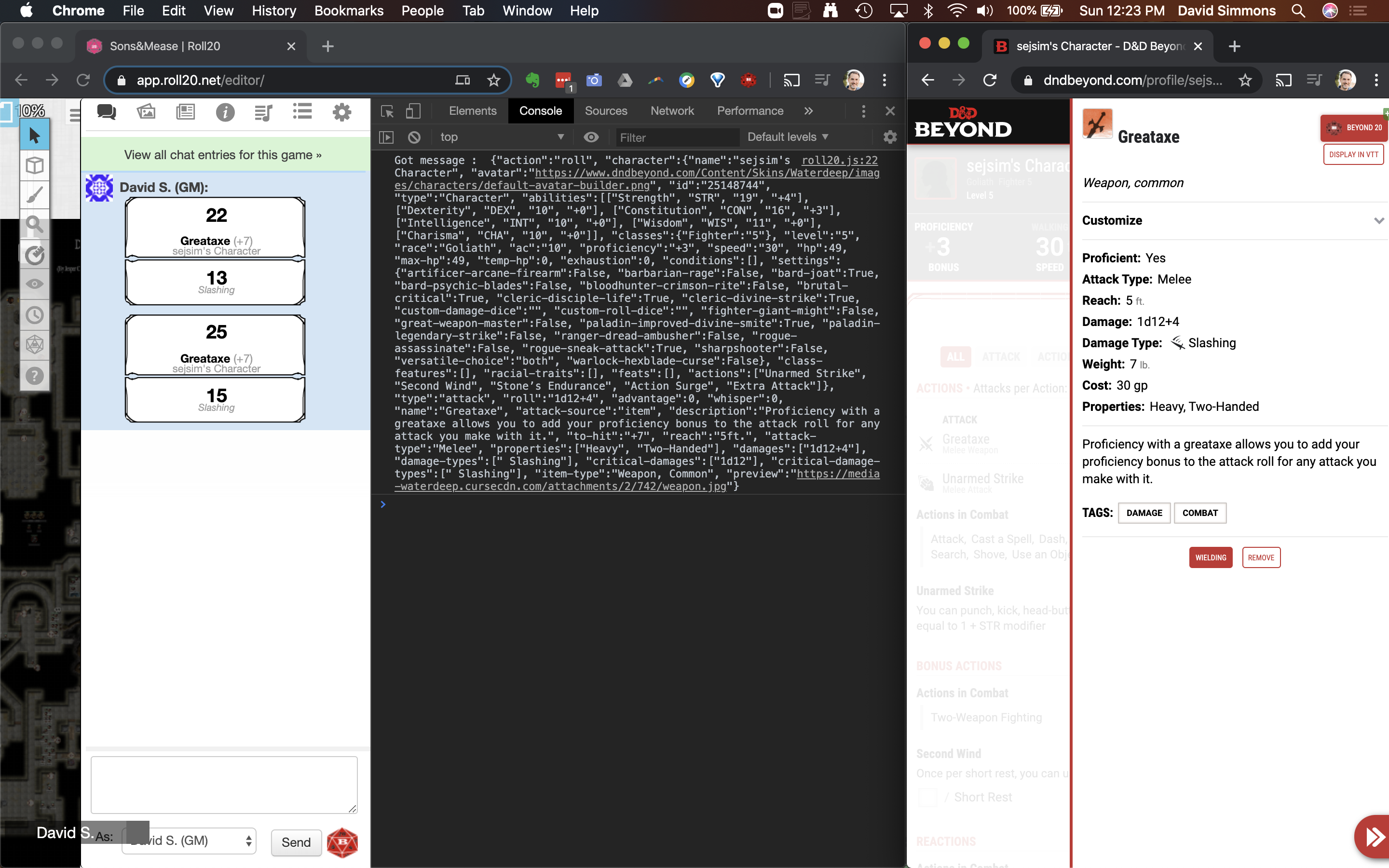 Rolls Twice in Roll20 when "Normal" is selected · Issue #154 · kakaroto/Beyond20 · GitHub