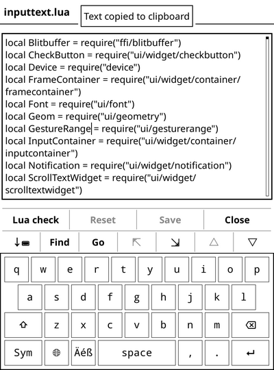 InputText: approach to the clipboard · Issue #7715 · koreader/koreader · GitHub