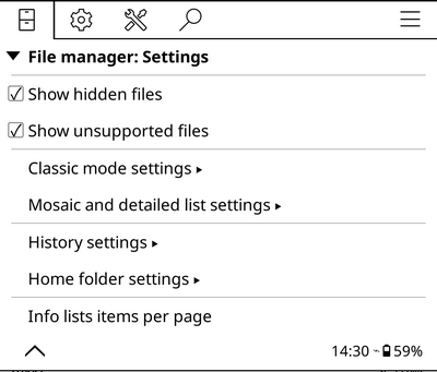 Main menu design · Issue #7926 · koreader/koreader · GitHub