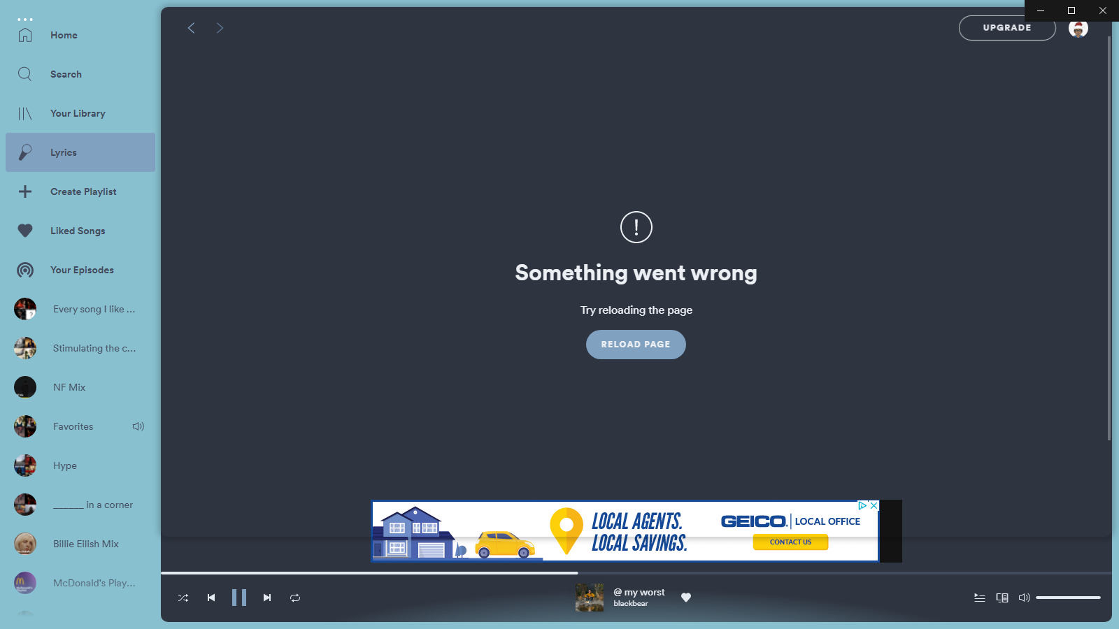 Lyrics Plus not loading · Issue #980 · spicetify/cli · GitHub