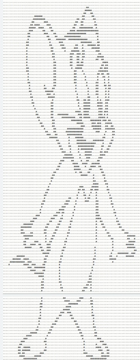 GitHub - EdisonTT/Draw-your-face-by-characters-using-python