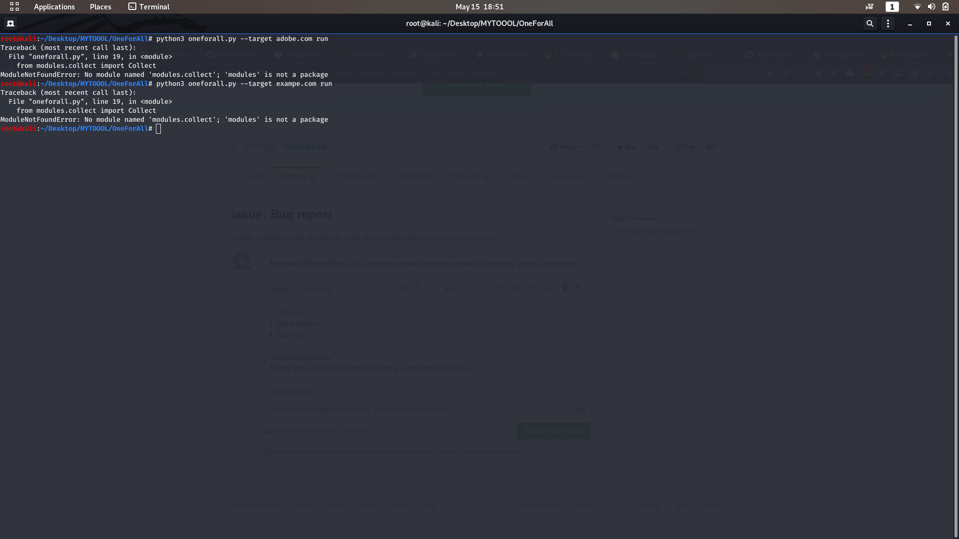 ModuleNotFoundError: No module named 'modules.collect'; 'modules' is not a package · Issue #94 ...