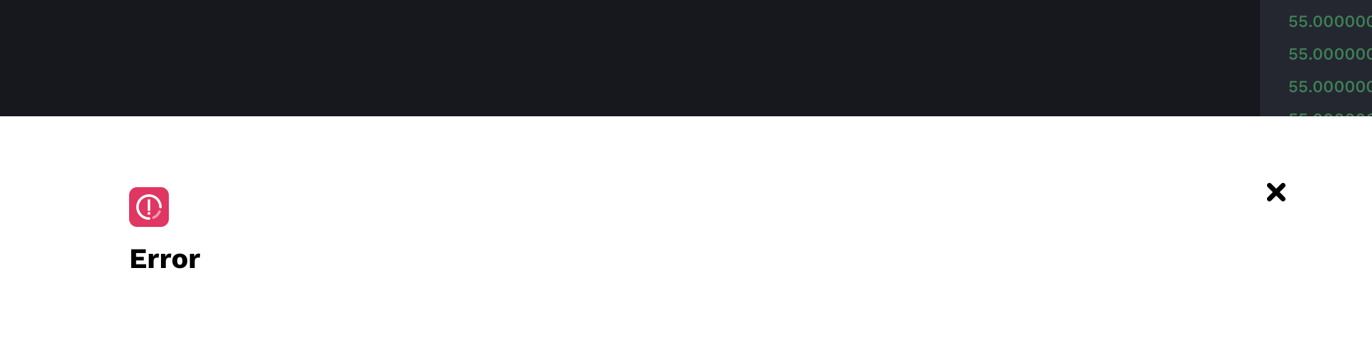 Double clicking cancel button on a limit order results in a blank error message · Issue #318 ...