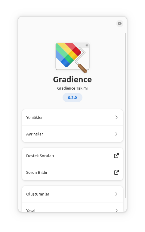 bug: Gradience show wrong version on About page · Issue #306 · GradienceTeam/Gradience · GitHub