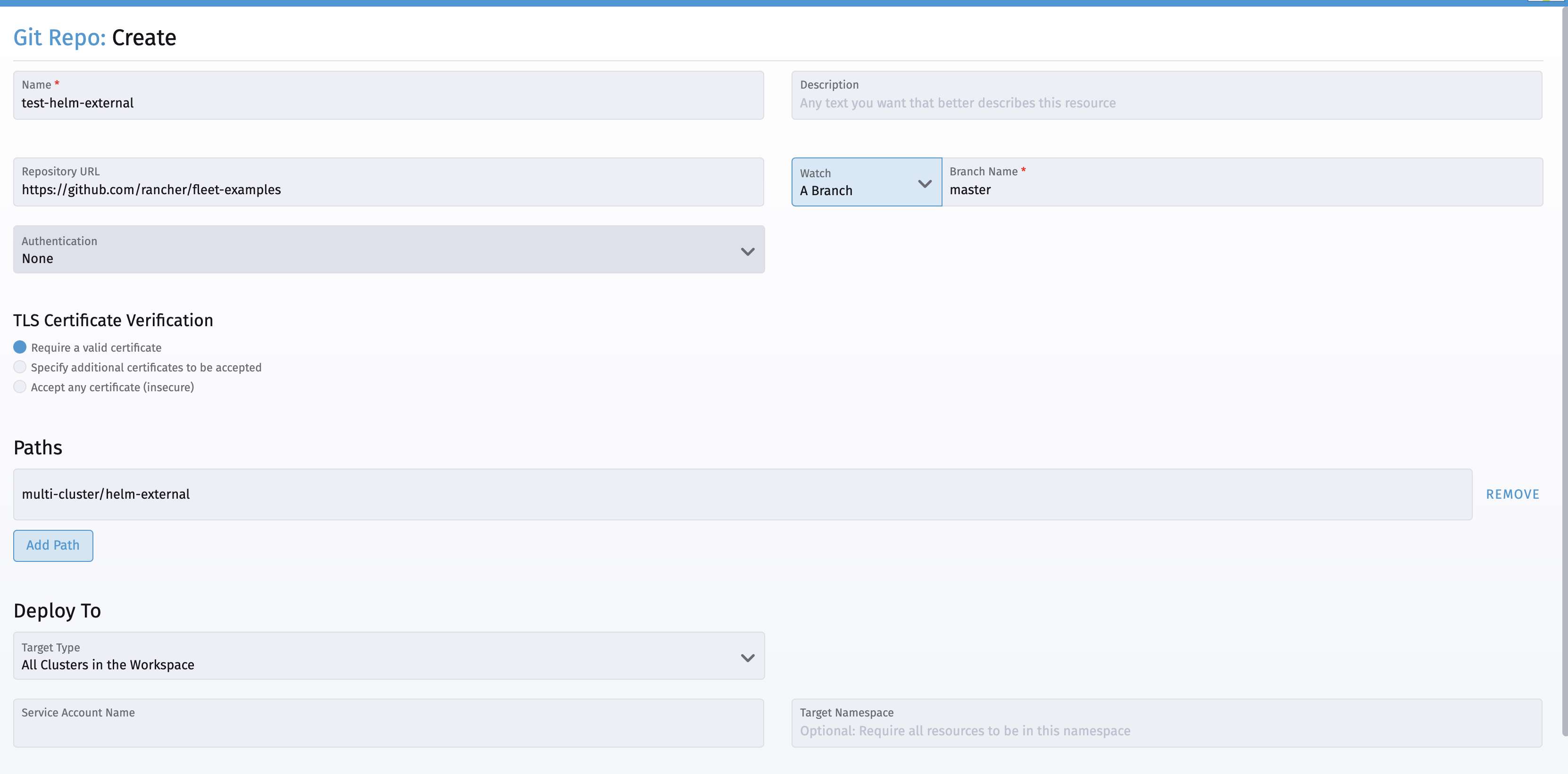Support helm repo under HTTP provy · Issue #230 · rancher/fleet · GitHub