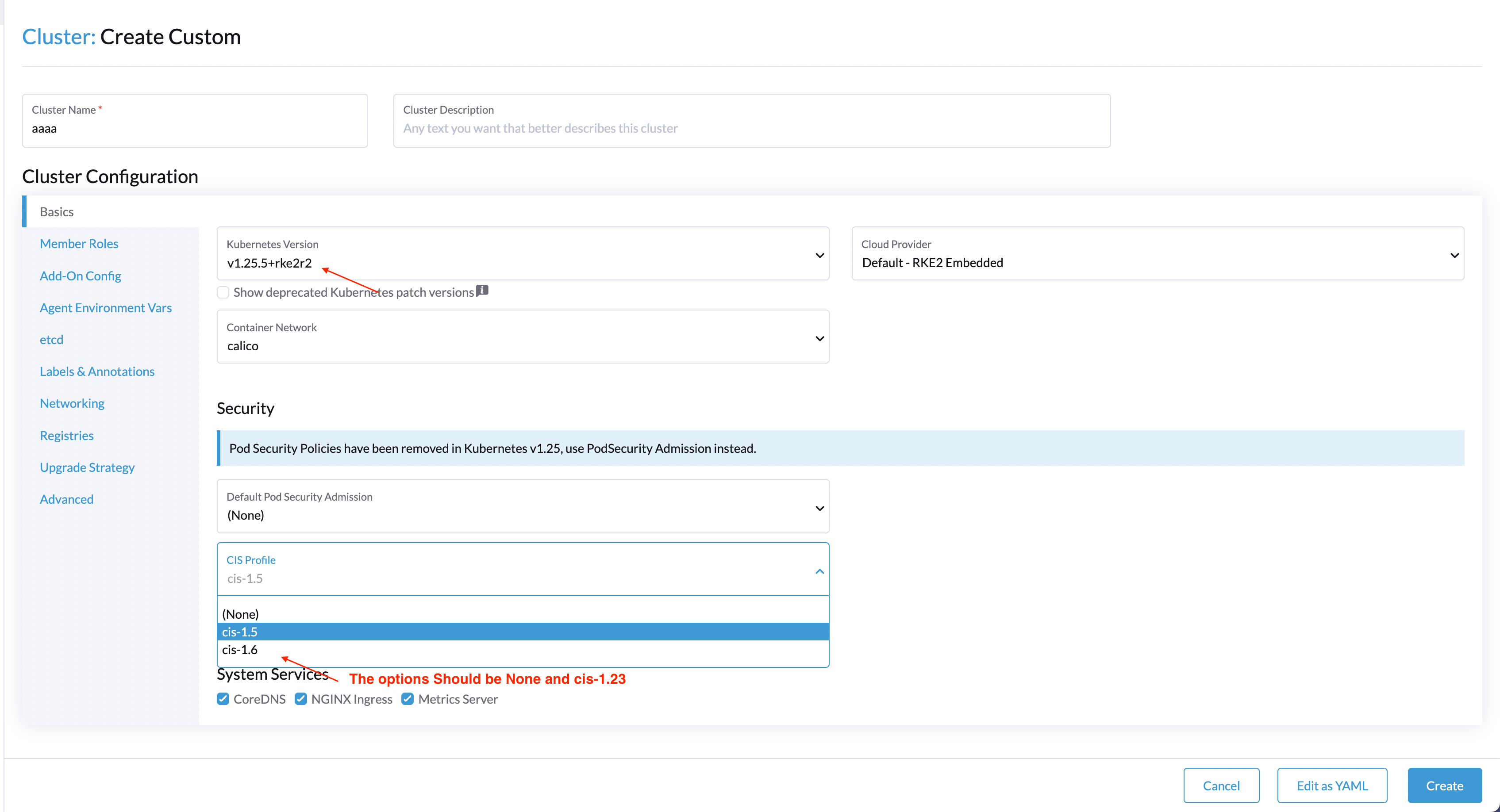 Add a warning alert when migrating to 1.25 if they have PSPs. · Issue #7553 · rancher/dashboard ...