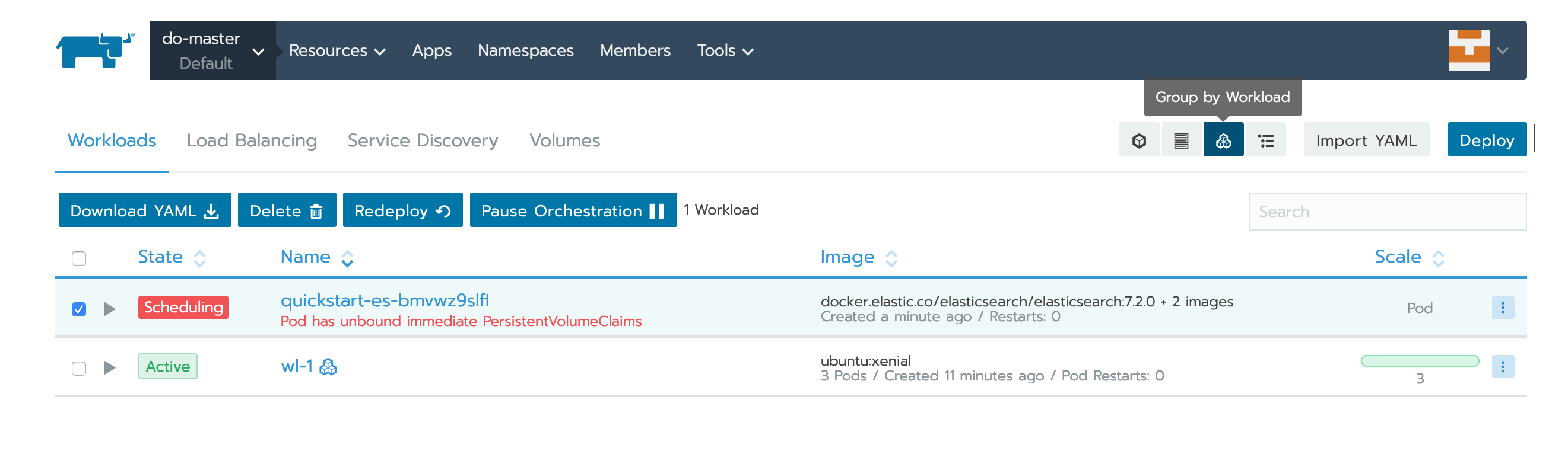 Crd Managed Pods Not Shown In The Ui In Group By Namespaceworkload View · Issue 22106