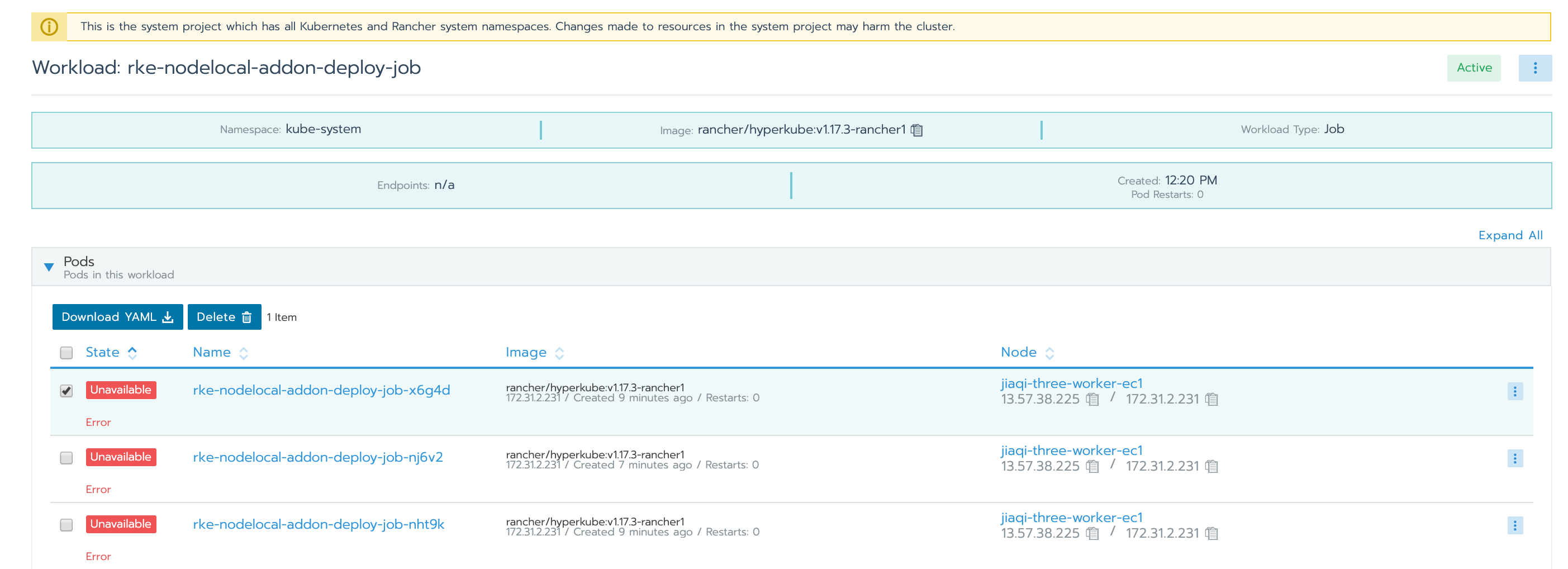 Add Nodelocal Dns Option As Option In Yaml · Issue 25811 · Rancher 0904