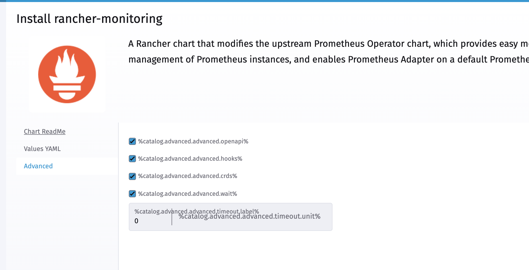 App - render errors in the advance setting page · Issue #980 · rancher/dashboard · GitHub