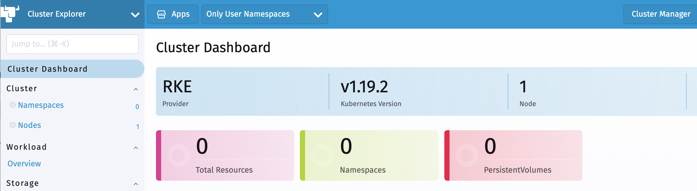 Cluster Overview - Provider type is wrong for non-admin user · Issue ...