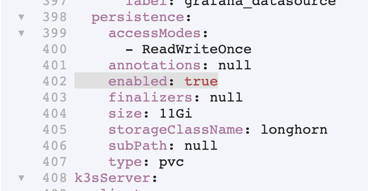 UI - value is missing in the request when installing Monitoring v2 with persistent storage for ...
