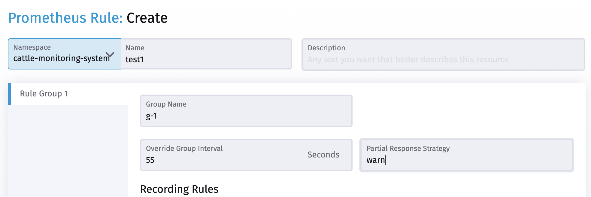[Alerting V2] UI for PrometheusRules CRs · Issue #811 · rancher/dashboard · GitHub