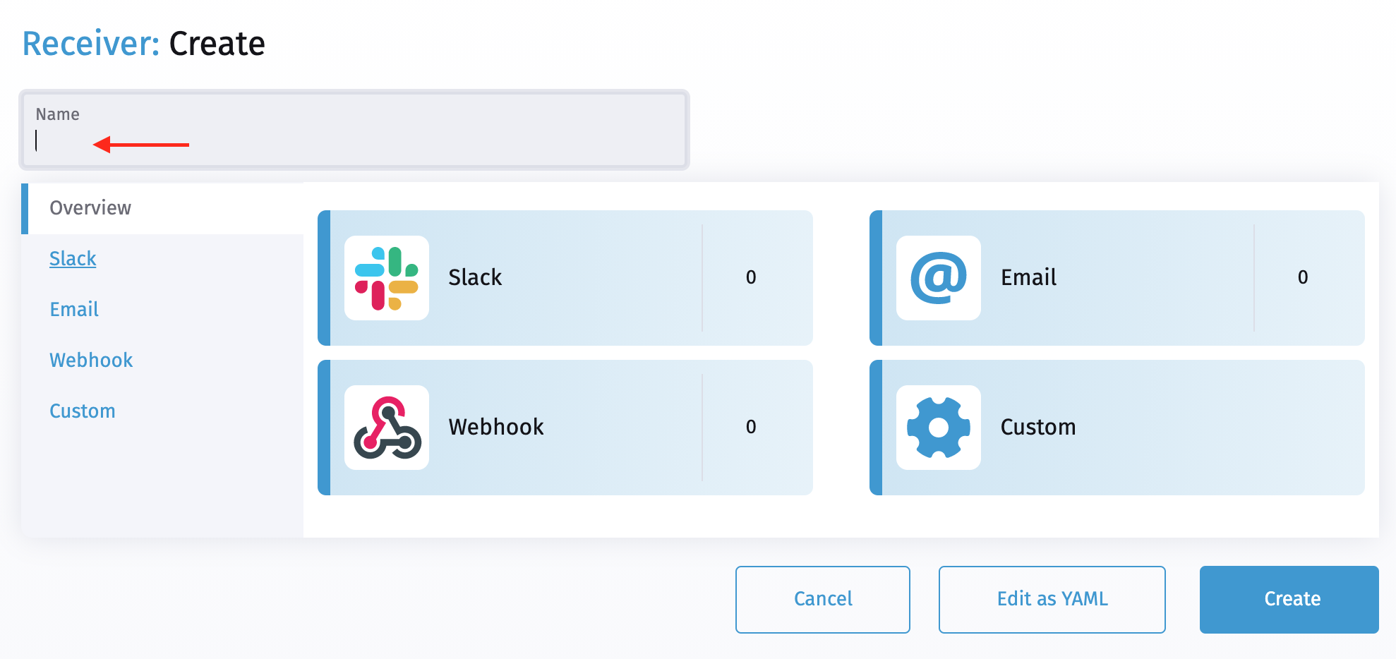 [Alerting V2 UI] Custom Component for Alertmanager Receivers - Detail Page · Issue #1238 ...