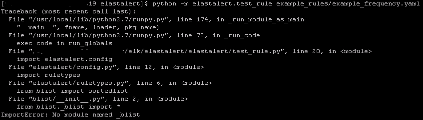 Install on Linux with no root or network access · Issue #1173 · Yelp/elastalert · GitHub