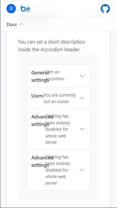 Responsive Problem On Small Screen In The `bitaccordion` Component Demo · Issue 3169 