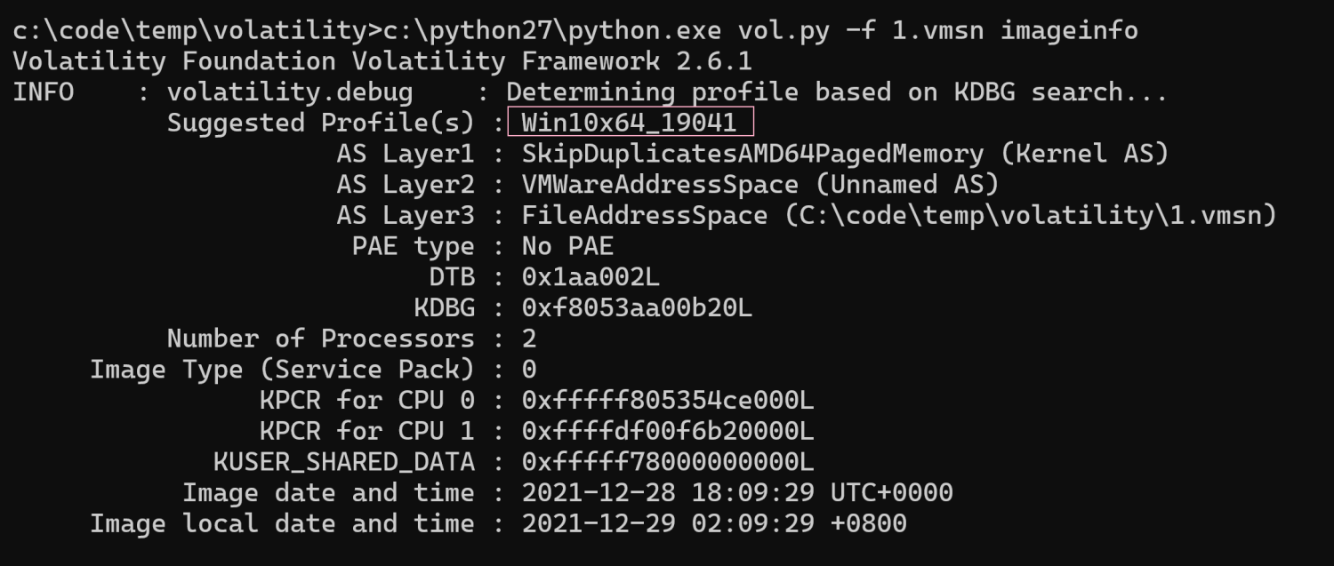 hashdump Hbootkey is not valid · Issue #617 · volatilityfoundation/volatility3 · GitHub