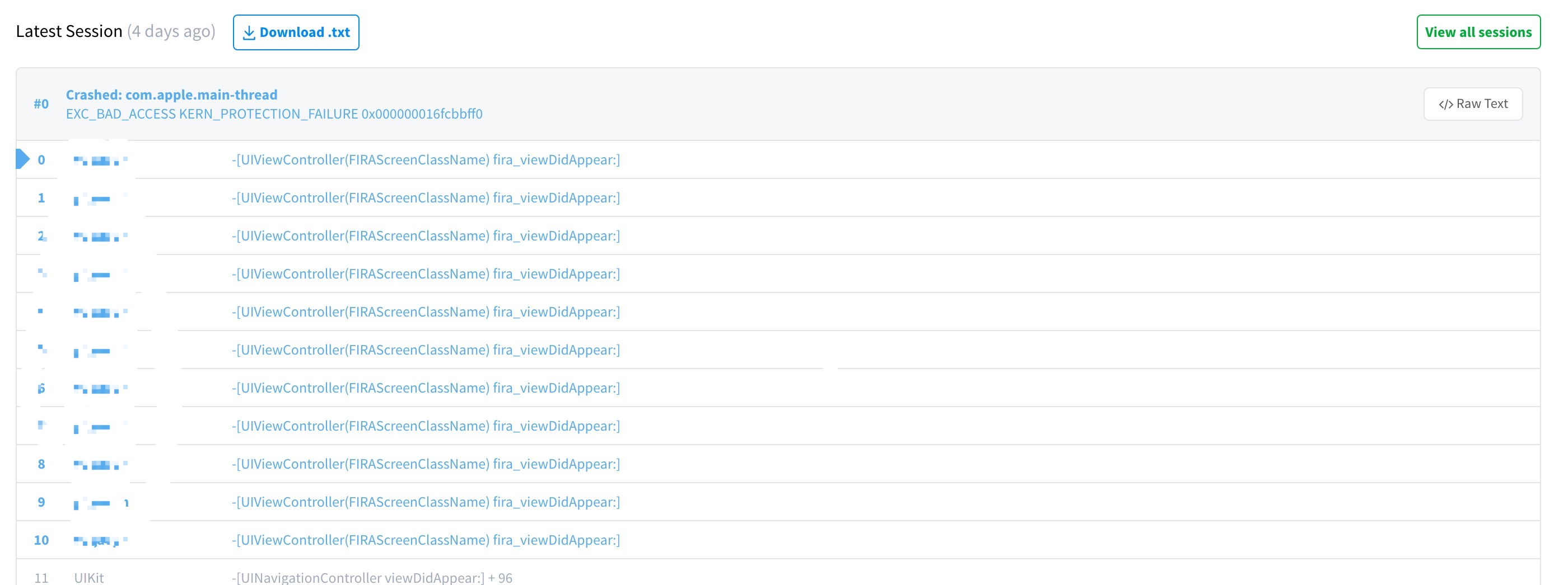 Stack Overflow In Firaviewdidappear · Issue 231 · Firebasequickstart Ios · Github 