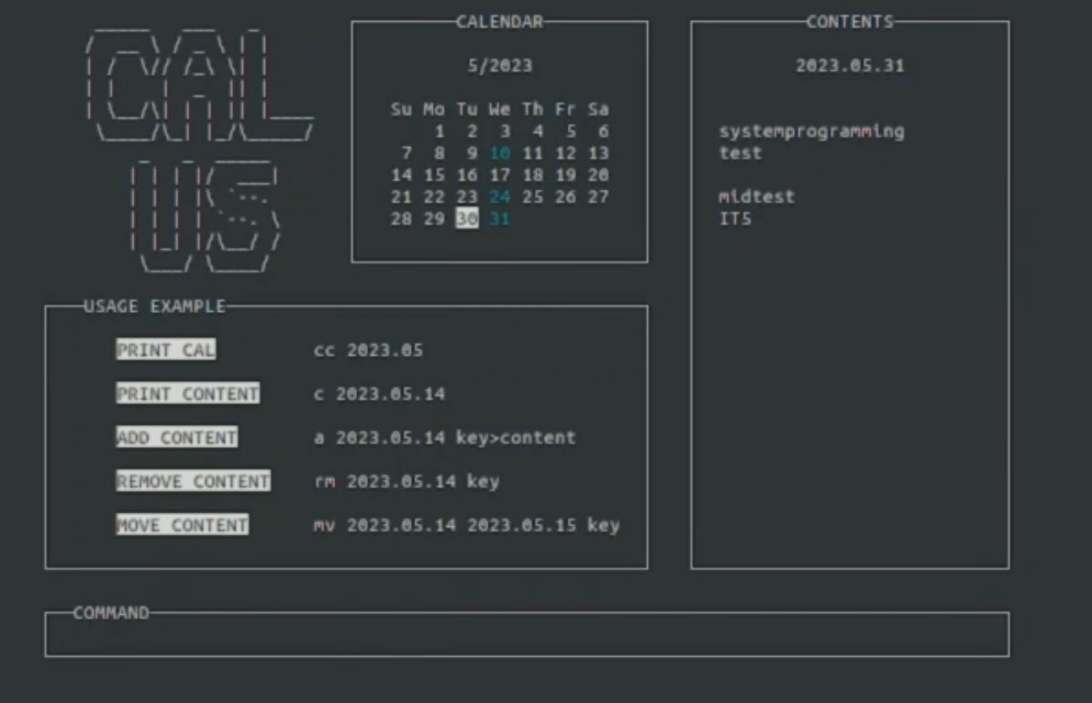 GitHub - SystemProgramming-Team3/shared_calendar: SystemProgramming Project
