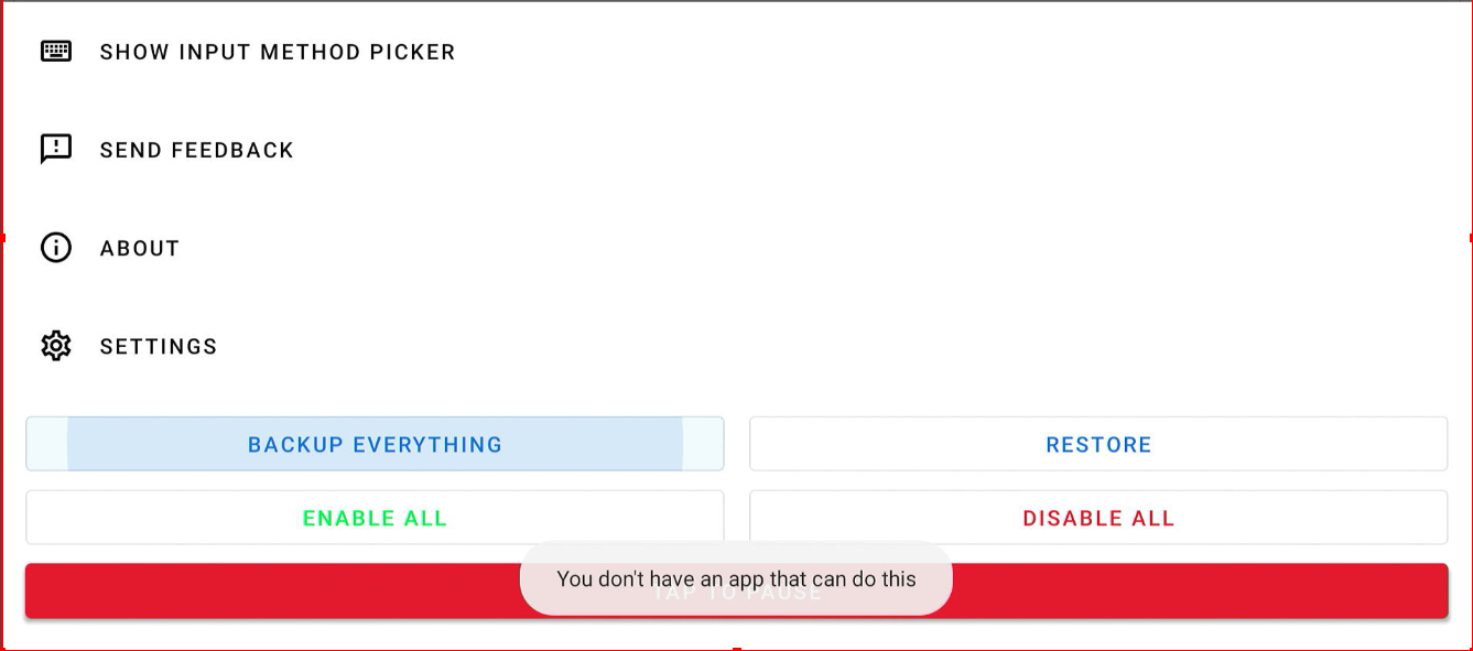 Backup not working on Android TV · Issue #978 · keymapperorg/KeyMapper · GitHub