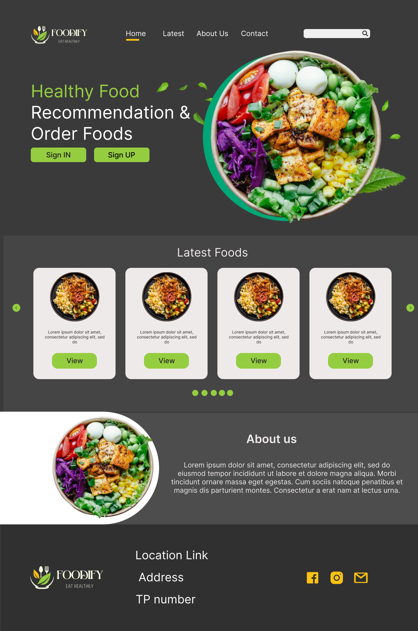 GitHub - NIPUNMADHUSANKA/Foodify: Third Year Group Project