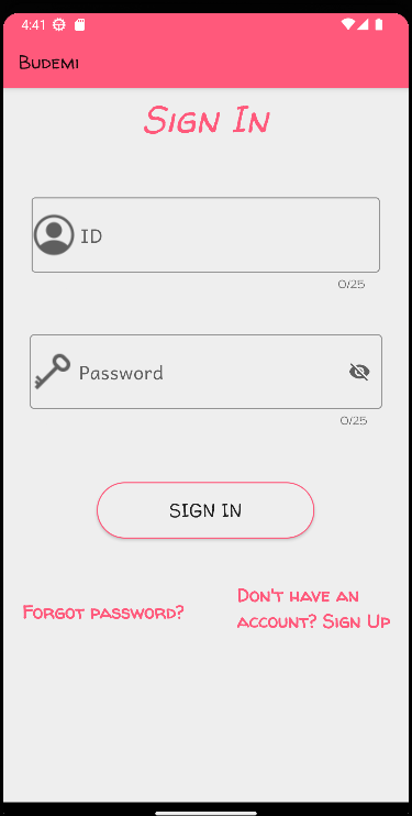 Sign-in and Sign-up design changes are made · Issue #706 · bounswe/bounswe2022group1 · GitHub