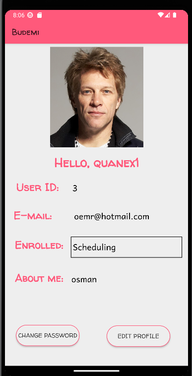 Profile page enrolled learning spaces is seen. · Issue #713 · bounswe/bounswe2022group1 · GitHub