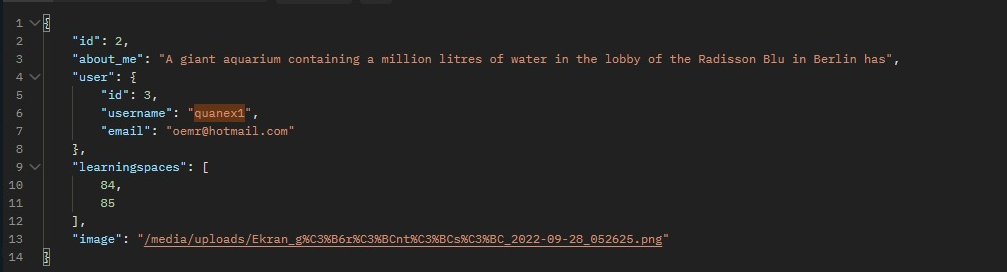 Found Bug in back-end for profile page. · Issue #718 · bounswe/bounswe2022group1 · GitHub