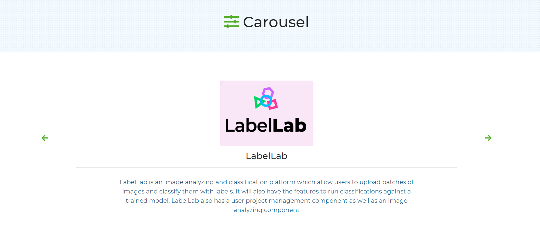 Create Carousel, Pricing, Timeline, Timestamp, Countdown, Card and other new components by ...