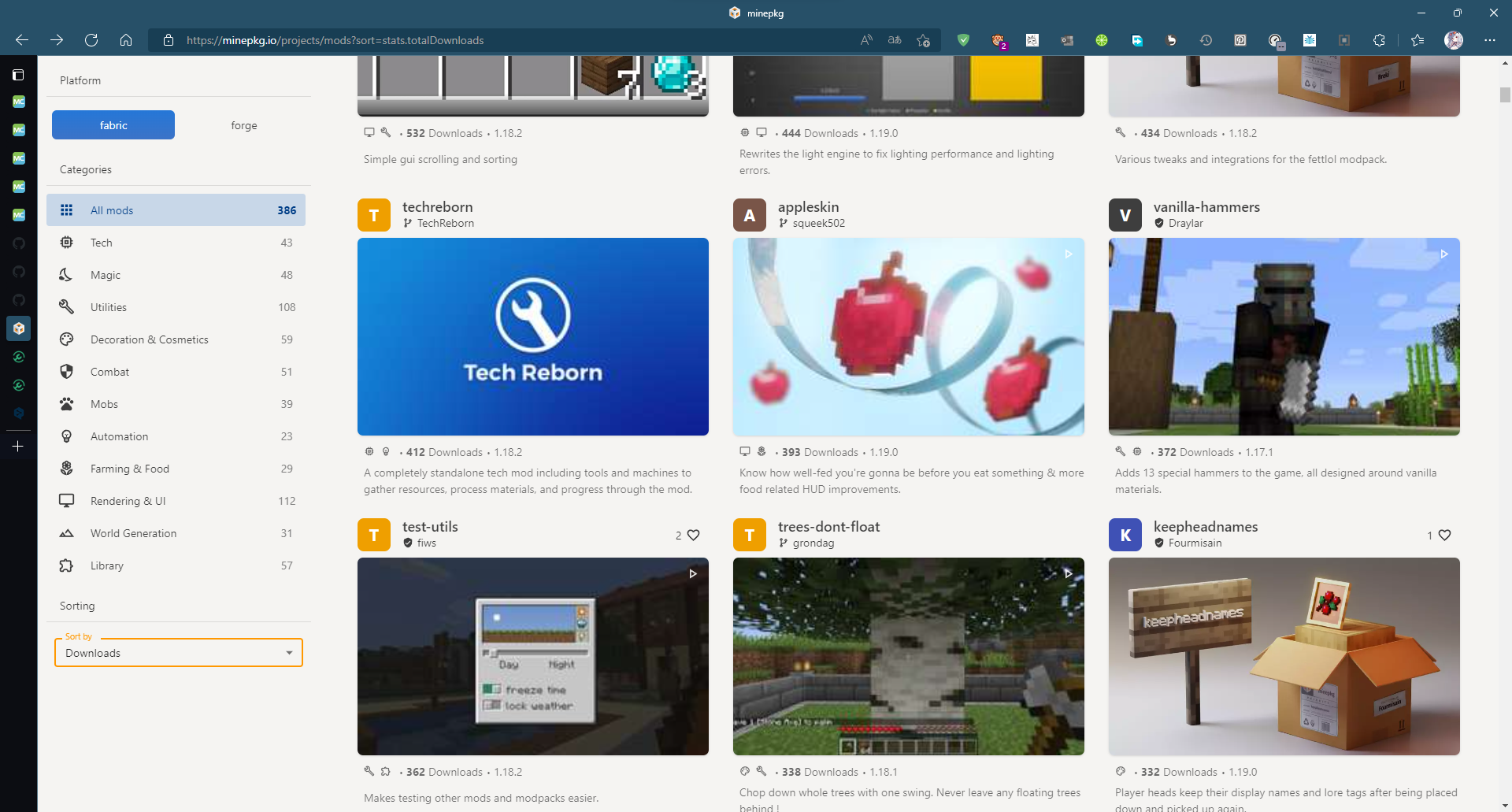 添加minepkg站点选项 · Issue #811 · Ahrwing/mcmod · GitHub