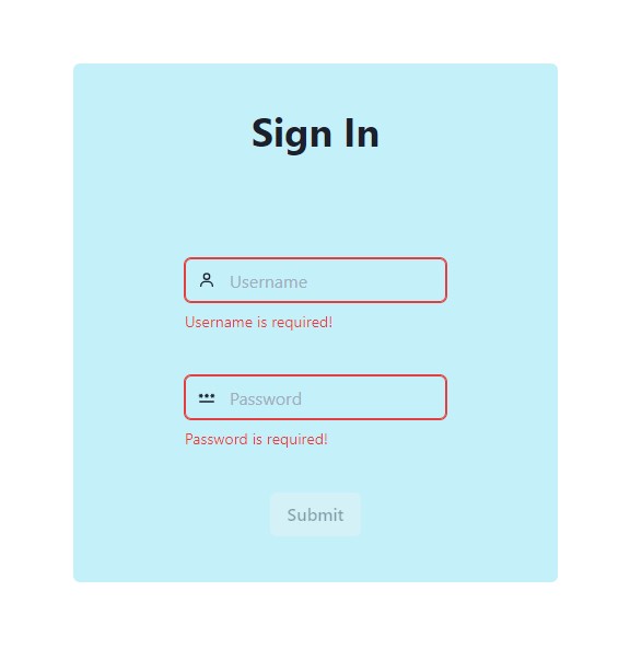 Github De3phformik Chakraui Form Created To Practise On Formik And Chakraui With Yup