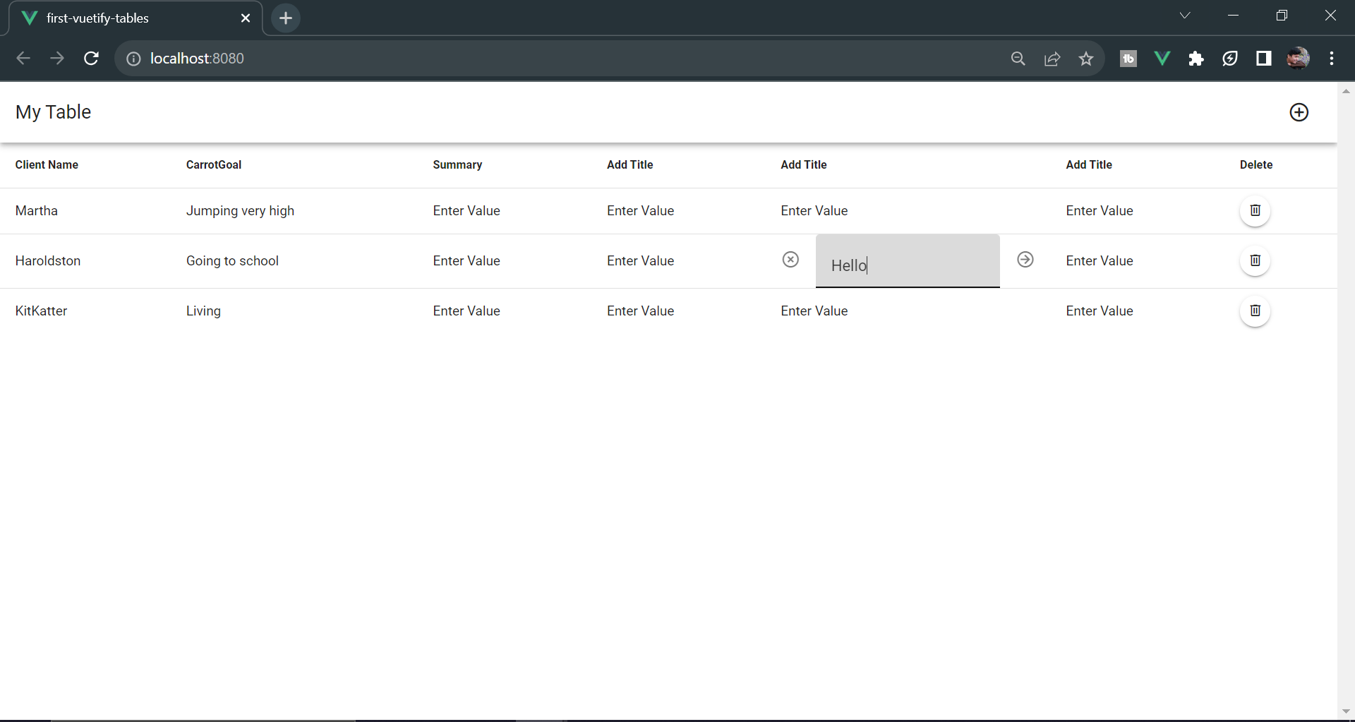 Github Perash14early Practice Vueify Tables Early Algorithmic Practice Building A Modifiable 