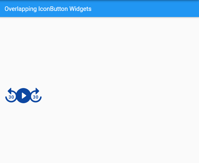 IconButton widgets overlap when icons are of different sizes · Issue ...