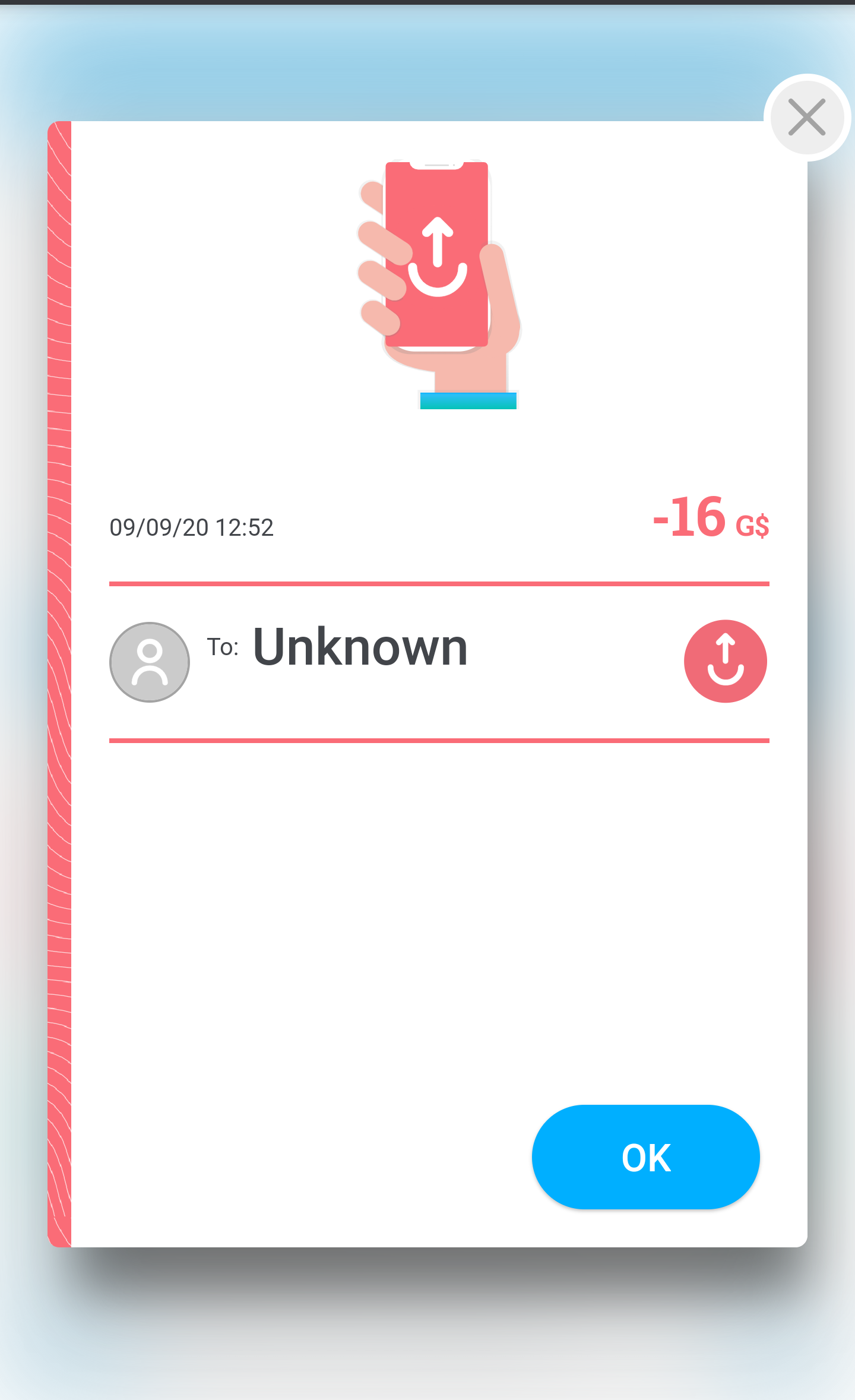 (Bug) Forever pending G$ transaction sent to the wrong wallet address ...