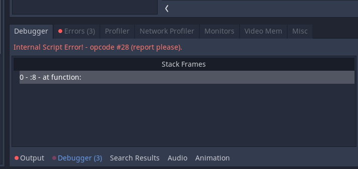 Internal Script Error · Issue 39452 · Godotenginegodot · Github 8709
