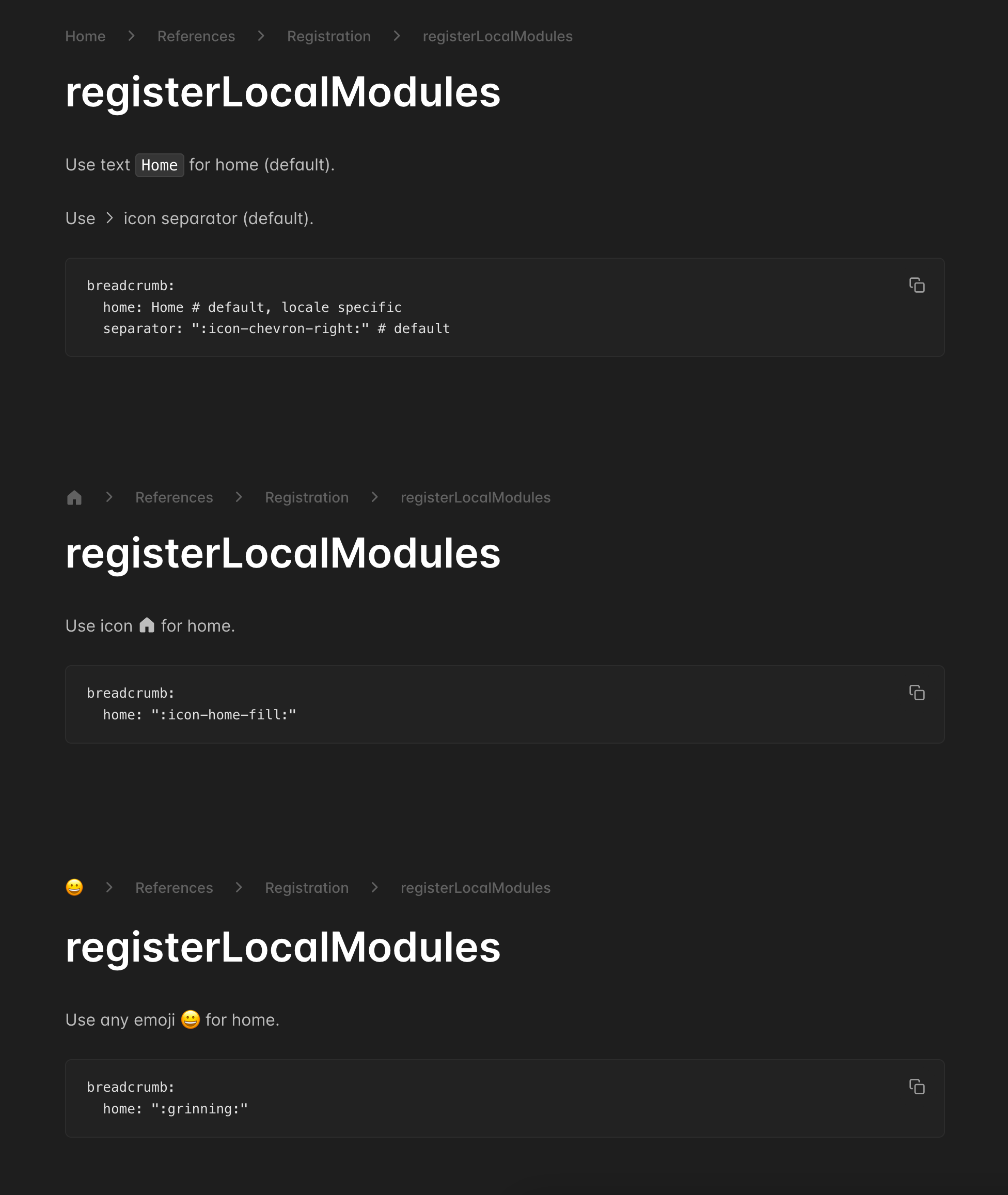 Add a breadcrumb to pages · Issue #593 · retypeapp/retype · GitHub