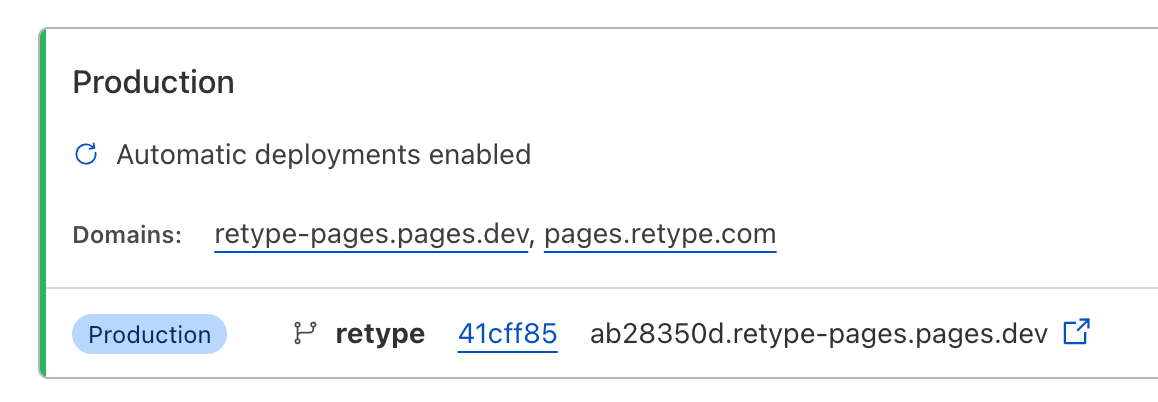 Question regarding Cloudflare · Issue #649 · retypeapp/retype · GitHub