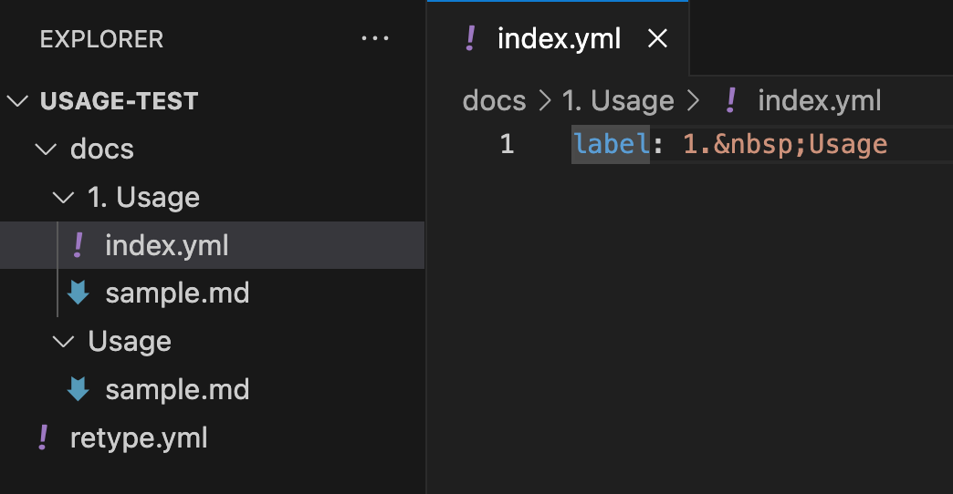 Folder Names With Numbers Result In Incorrectly Displayed name · Issue #650 · retypeapp/retype ...