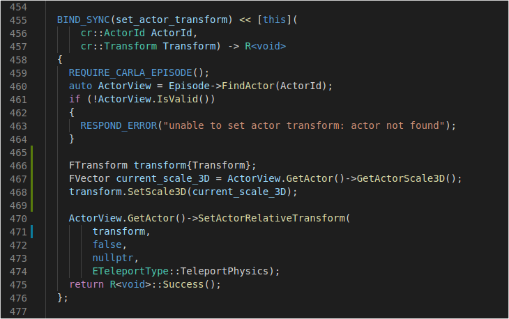 dynamically scalable vehicles · Issue #2934 · carla-simulator/carla ...