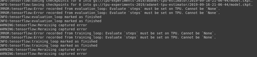 Failing Tutorial Adanettpuipynb During Evaluation · Issue 123 · Tensorflowadanet · Github