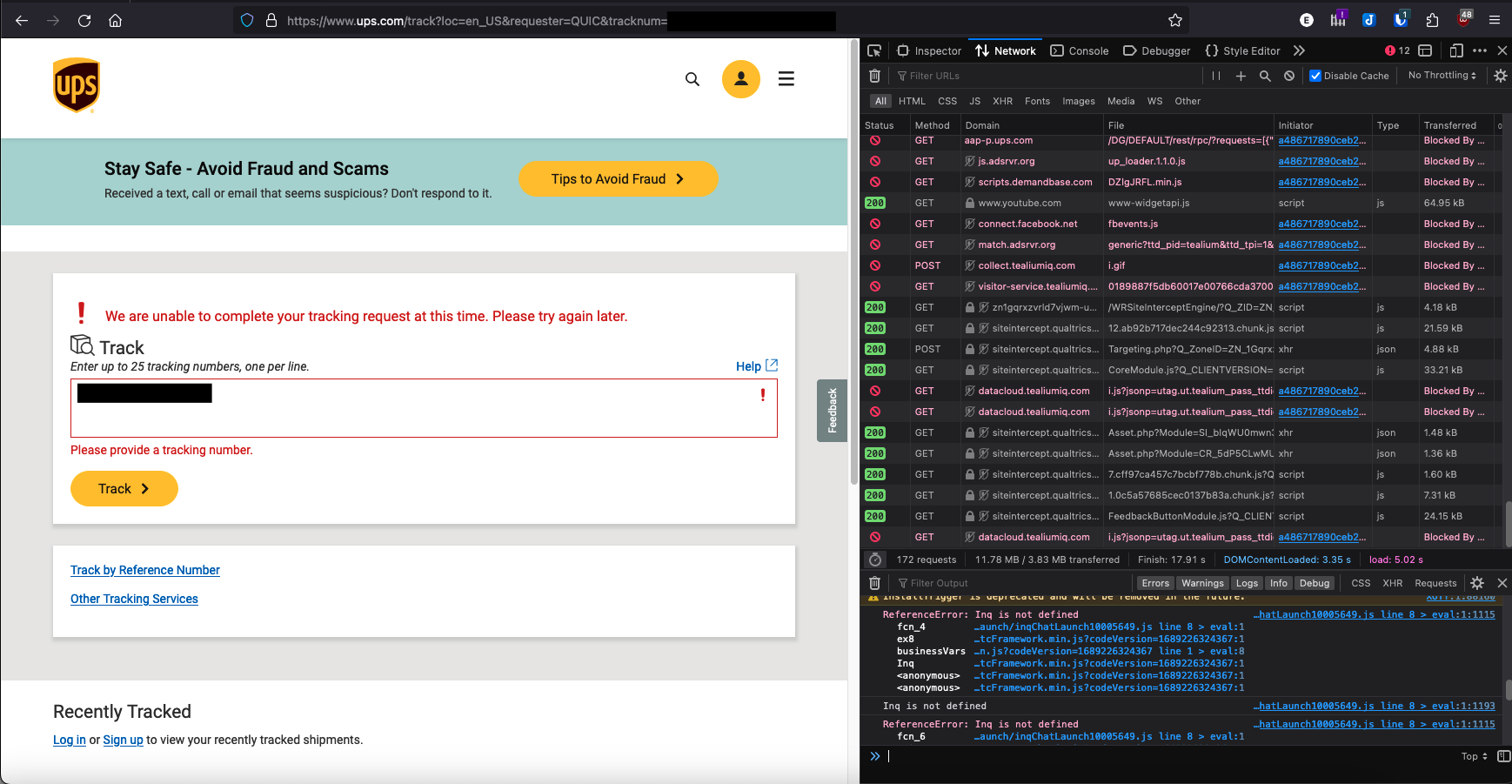 ups.com: breakage · Issue #19199 · uBlockOrigin/uAssets · GitHub