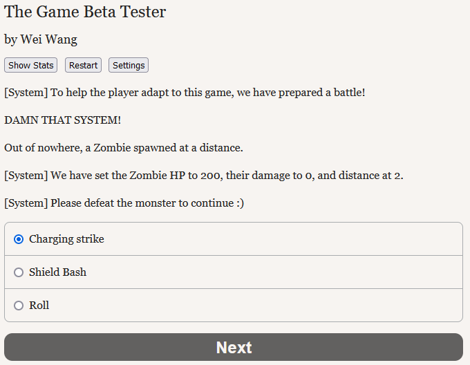 GitHub - weiw11/The-Game-Beta-Tester: Text-Based RPG game created with ...