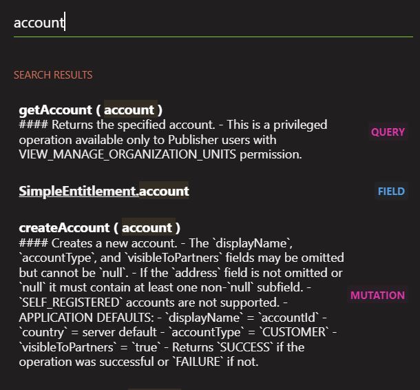 Documentation search results should parse and display markdown · Issue #2246 · altair-graphql ...
