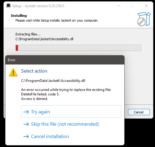 [req] installer should terminate active Jackett · Issue #12780 · Jackett/Jackett · GitHub