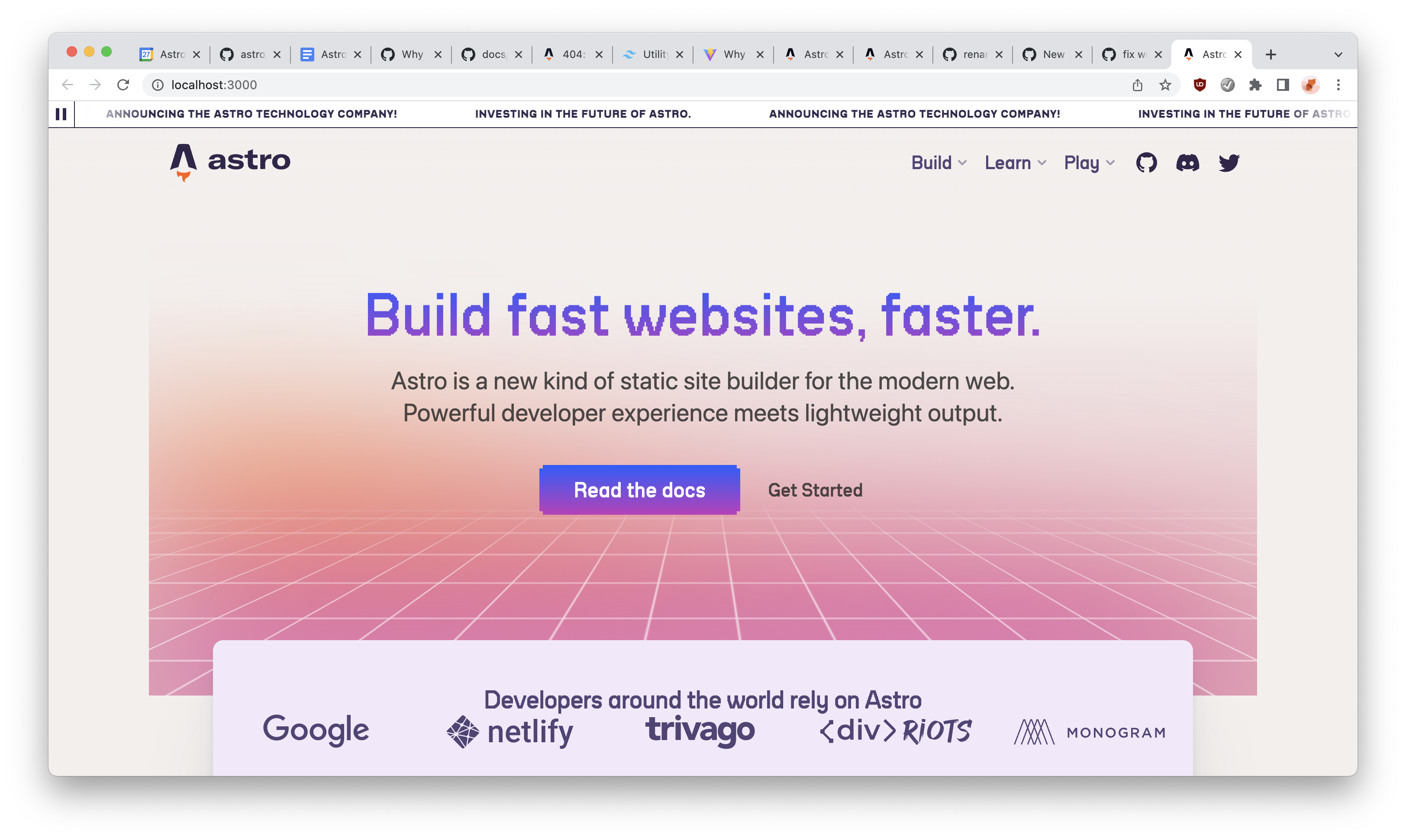🐛 Bug Appears On Pages That It Shouldnt Build Only · Issue 2908 · Withastroastro · Github