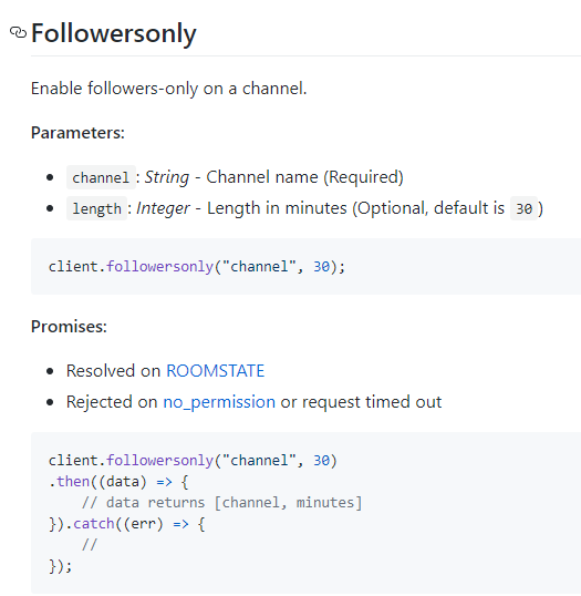 Add functions for chat commands · Issue #137 · gempir/go-twitch-irc · GitHub