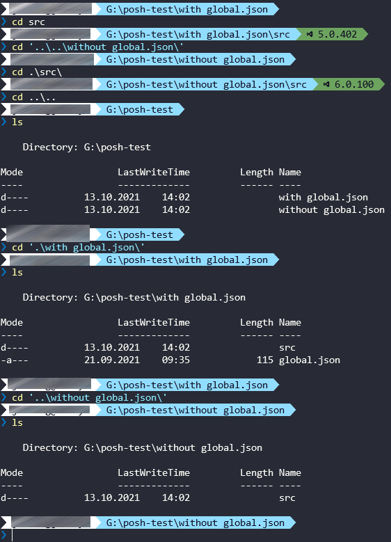 enable segement "dotnet" if "global.json" is present · Issue #1041 · JanDeDobbeleer/oh-my-posh ...
