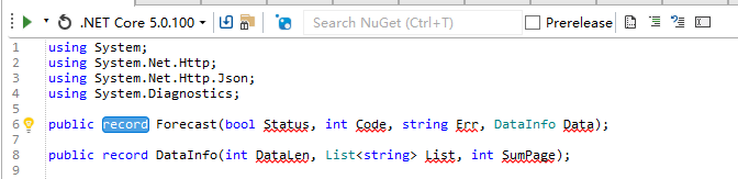 Unable to support new record class, etc · Issue #373 · roslynpad/roslynpad · GitHub