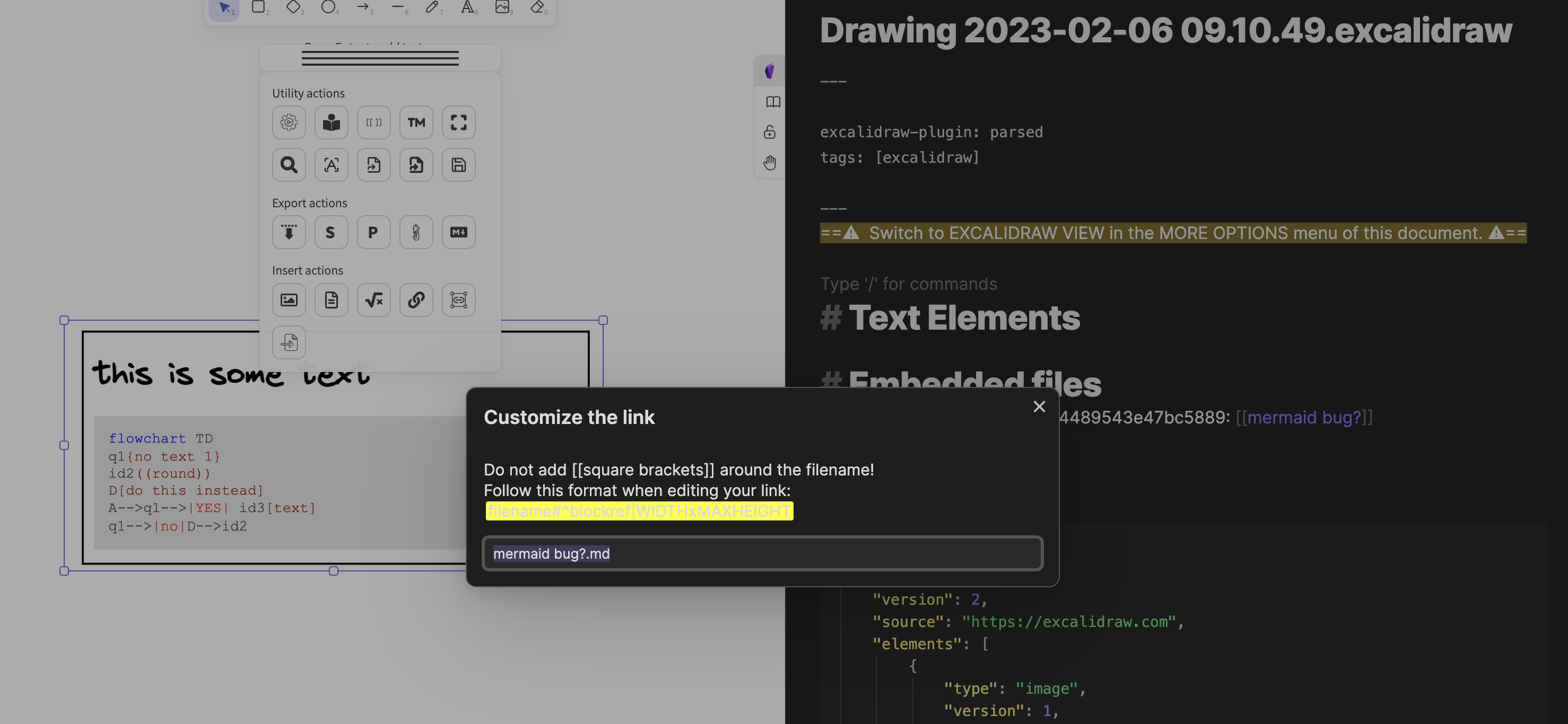 BUG: Customize the link is losing part of the filename, and may not be working. · Issue #1007 ...