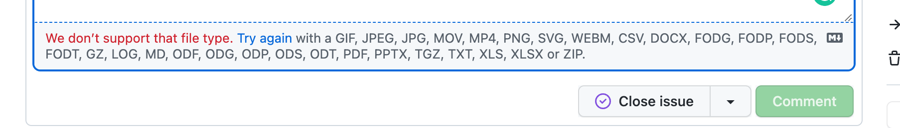 Why it's not possible to upload .json files to github issues? .txt is available · community ...